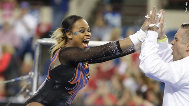 Ncaa Womens Gymnastics Championships Florida Lsu And Georgia Put Up